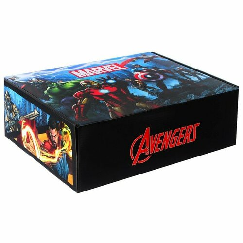Подарочная коробка с игрой - "Мстители" для мальчиков