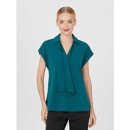 Блуза Lo, размер 48, зеленый