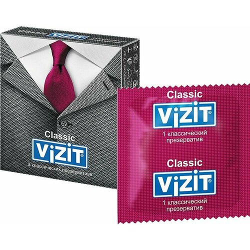 Презервативы ViZiT Classic Классические 3шт
