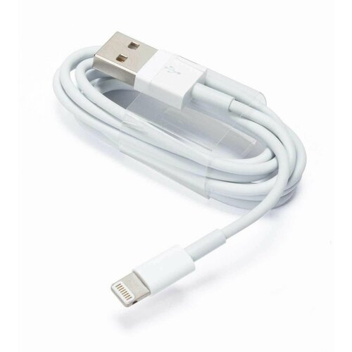 Кабель USB 8 pin Lightning для Apple iPhone 5 5S 5C SE 6 6S 7 8 Plus X (10) Xr Xs Xs Max 11 11 Pro/12 12 Mini/13 13 Pro Max/14/SE 2022/iPad/iPod/AirPods Хорошее Качество Белый