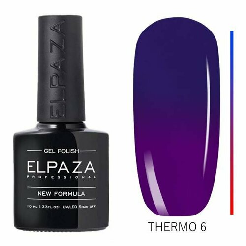 Гель-лак Elpaza (Эльпаза) Thermo #6, 10 мл