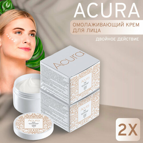 Антивозрастной крем омолаживающий увлажняющий для лица Acura
