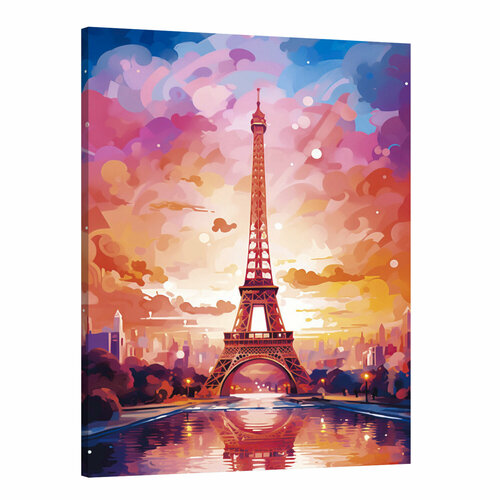 Интерьерная картина 50х70 "Волшебный Париж"