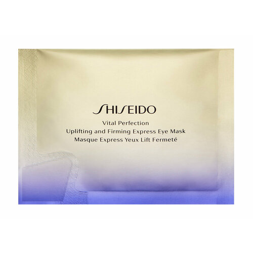 Лифтинг маска повышающий упругость кожи вокруг глаз Shiseido Vital Perfection Uplifting Firming Express Eye Mask