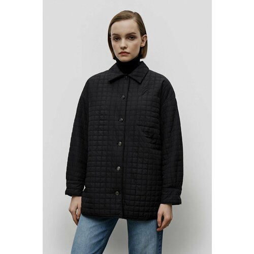 Куртка-рубашка  Baon, размер 48, черный