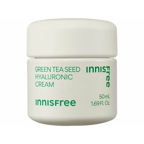 Увлажняющий крем для лица Innisfree Green tea seed hyaluronic cream