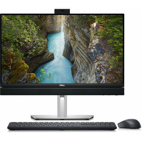 Моноблок Dell Optiplex 7410 Plus 23.8" Full HD i5 13500 (1.8) 16Gb SSD512Gb UHDG 770 CR Linux Ubuntu GbitEth WiFi BT