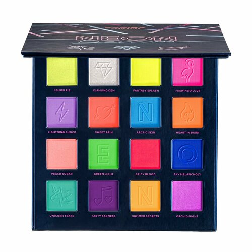 Палетка теней для век Parisa Cosmetics Neon Demon