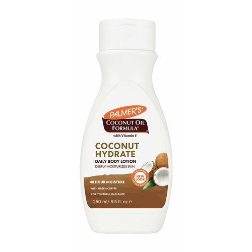 Увлажняющий лосьон для тела с маслом кокоса и витамином Е / 250 мл / Palmers Coconut Oil Formula with Vitamin E Daily Body Lotion