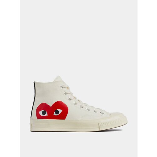 Кеды Converse Comme des Garcons Play Chuck 70 Hi, размер 38 EU, бежевый