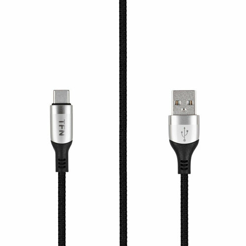 Кабель интерфейсный TFN USB - TypeC, 1.2м. никель (TFN, TFN-C-BLZ-AC1 M-NI), 1550935