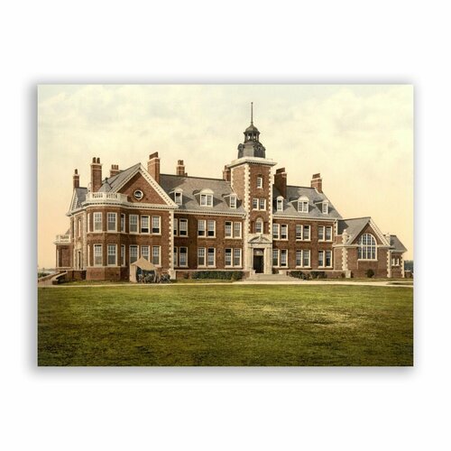 Постер, плакат на бумаге / Rustington Convalescent Home, Littlehampton, England / Размер 30 x 40 см