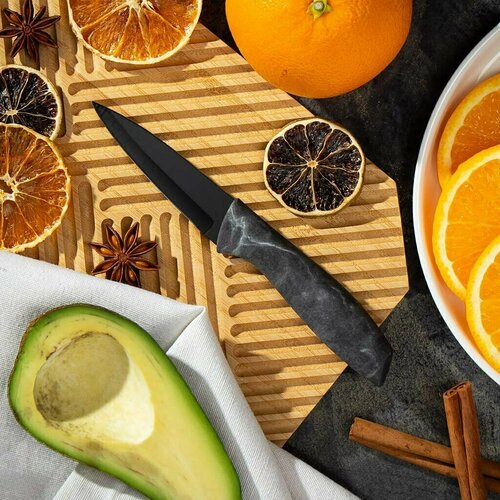 Нож кухонный Daniks, Vega, для овощей, нержавеющая сталь, 9 см, JA20200223-5