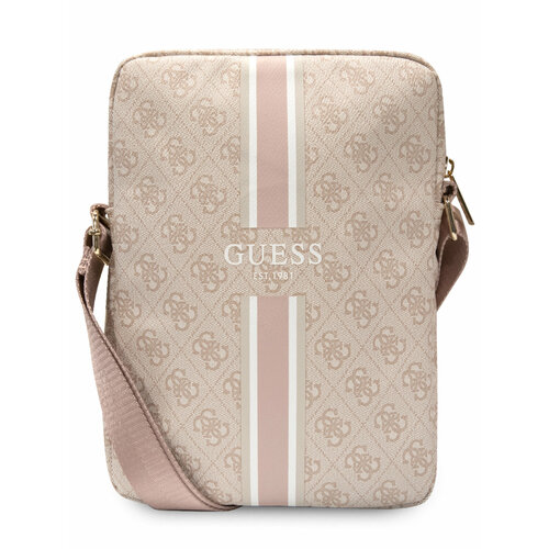 Guess для планшетов 10" сумка 4G Stripes Bag Pink