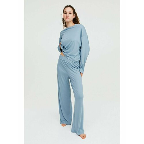Пижама  H&M, размер XS, голубой