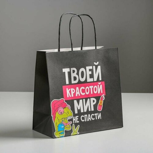 Пакет подарочный, упаковка, «Красота», 22 х 22 х 11 см (комплект из 16 шт)
