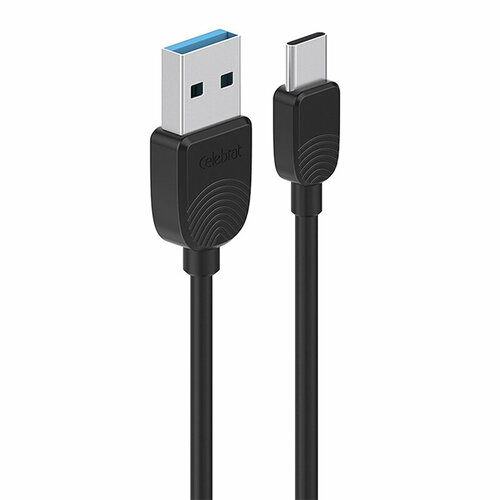 Дата-кабель USB универсальный Type-C Celebrat SKY-2T (черный)