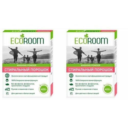 Ecoroom Стиральный порошок ECO 400 г, 2 уп