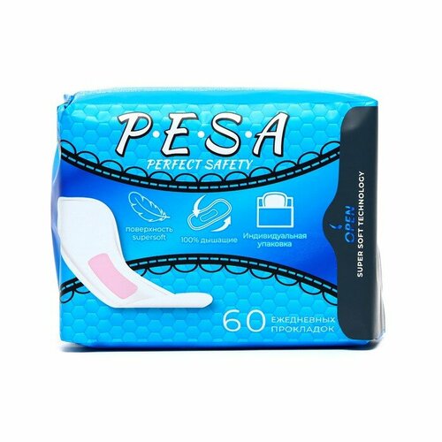 Прокладки ежедневные PESA, 60 шт. (комплект из 3 шт)