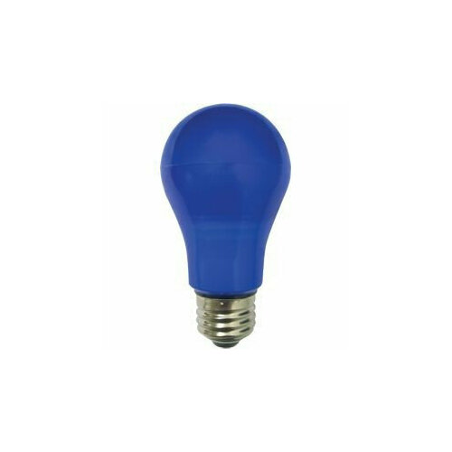 Светодиодная LED лампа Ecola ЛОН A55 E27 8W 108x55 Синяя пласт./алюм. K7CB80ELY (упаковка 10 штук)