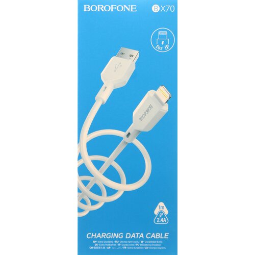 USB Кабель для Apple/iPhone BOROFONE BX70, 2A,