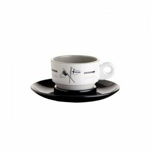 Чашка для кофе "Welcome on board", 8х10,7 см, 6 шт (10262854)