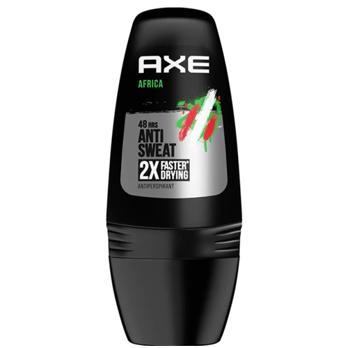 Акс Африка / Axe Africa - Дезодорант-антиперспирант ролик Anti Sweat 48ч мужской 50 мл