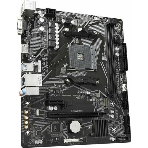 Материнская плата GIGABYTE A520M K V2, SocketAM4, AMD A520, mATX, Ret