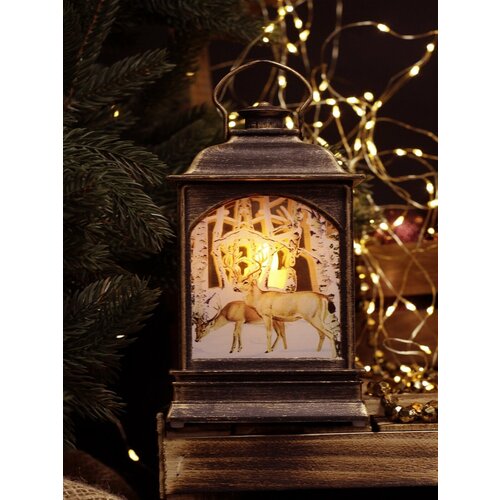 Новогодний светильник "Рождественская лампа" 16 см, China Dans, артикул F2116-3