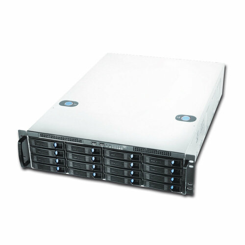 Корпус серверный Chenbro Rm31616H15*14285 16 HDD BAYS, 12G MINI SAS HD PCB, USB 3.0