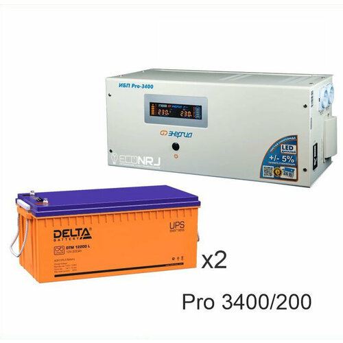 Энергия PRO-3400 + Delta DTM 12200 L