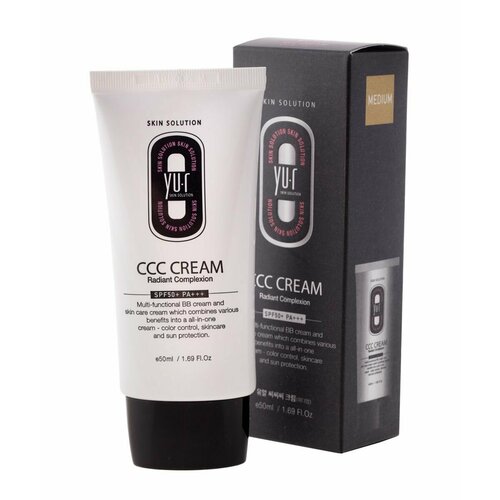 YU.R Корректирующий ССС крем Yu-r CCC Cream (medium) SPF50+ PA +++, 50 мл.