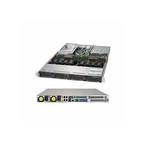 Сервер в корпусе высотой 1U Никс sS9500/pro1U S924X1Mi Xeon Silver 4214R/192 ГБ/2 x 960 Гб SSD/Aspeed AST2500