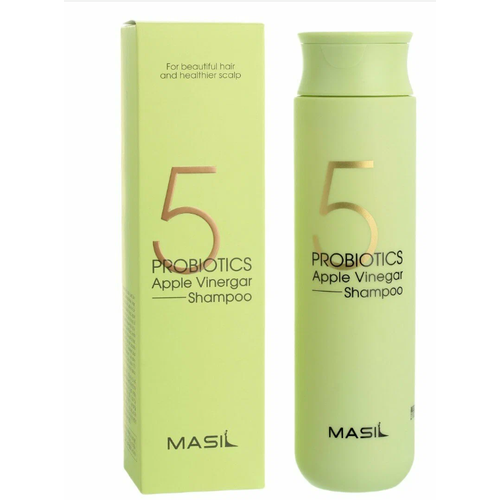 Masil Шампунь для волос от перхоти с яблочным уксусом / 5 Probiotics Apple Vinegar Shampoo, 300 мл