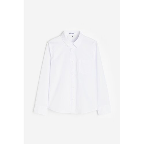 Школьная рубашка H&M, размер 158, белый