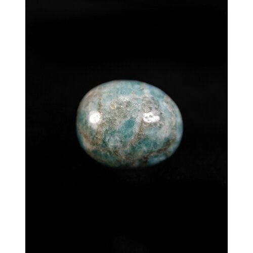 Оберег, амулет Амазонит - 2.5-3 см, натуральный камень, самоцвет, галтовка, 1 шт - притягивает удачу