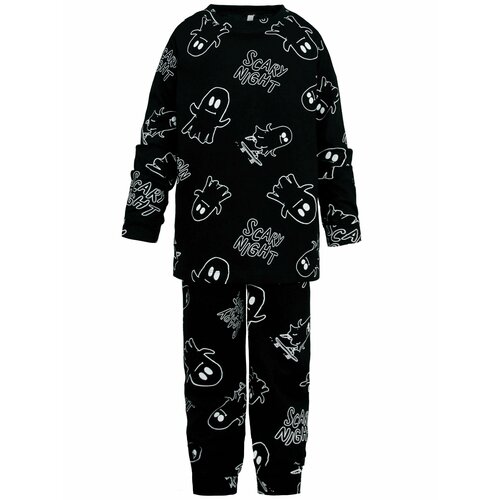 Пижама  ИНОВО, размер 122, черный