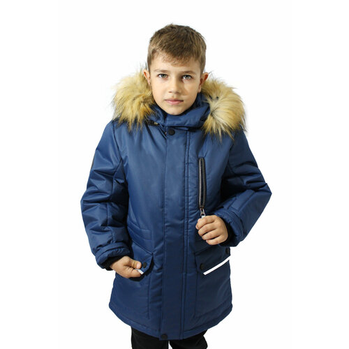 Куртка Эврика, размер 128-64-54, синий