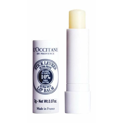 Бальзам-стик для губ L Occitane Natural Shea Ultra Rich Lip Balm