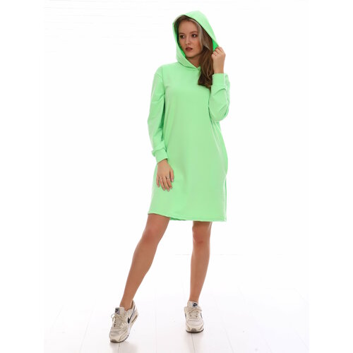Платье  Батук-текстиль, размер 54, зеленый