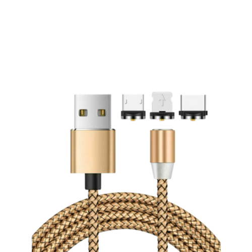 Магнитный кабель 3 в 1 Type-C / Lightning / micro USB