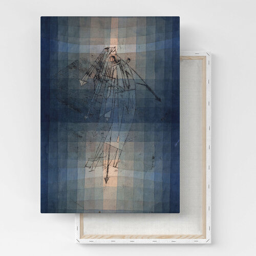 Картина на холсте, репродукция / Paul Klee - Dance of Moth / Пауль Клее / Размер 30 x 40 см