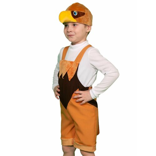 Карнавальный костюм "Орёл" ткань-плюш, детский, рост 92-122