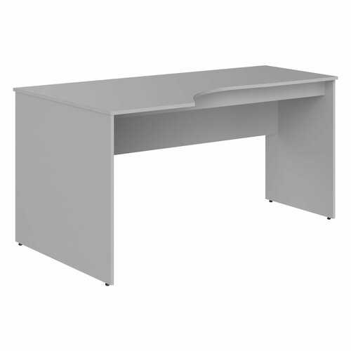 Компьютерный стол SKYLAND SIMPLE SET160-1(L) / письменный стол, левый угол, серый, 160х90(60)х76 см