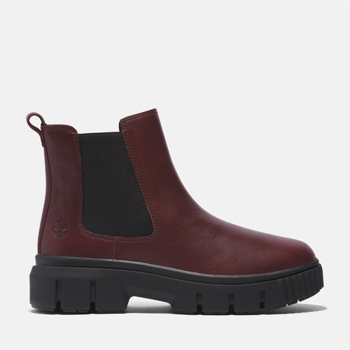 Ботинки Timberland, размер 7,5 US, бордовый