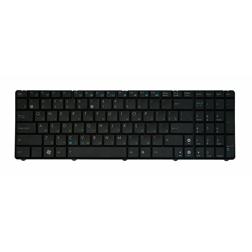 Клавиатура для ноутбука Asus K62 без рамки