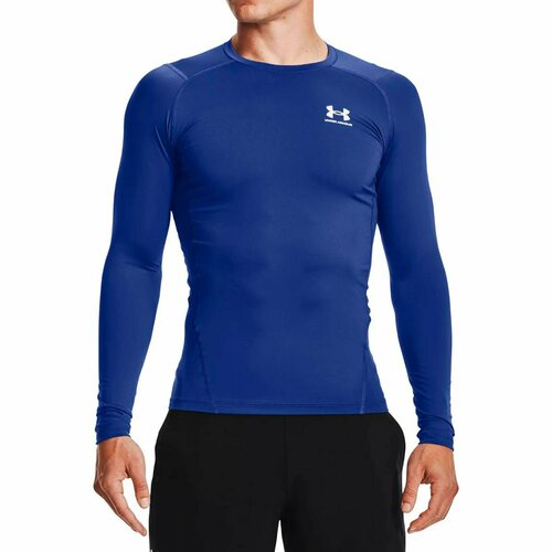 Лонгслив спортивный Under Armour HeatGear, размер L, синий