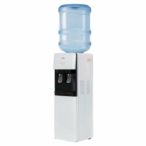 Кулер для воды AEL LC-AEL-88с, напольный, нагрев/охлаждение компрессорное, шкаф, 2 крана, белый, 00271, 1ед. в комплекте