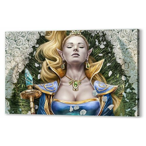Плакат, постер на холсте Everquest II: Chains Of Eternity. Размер 21 х 30 см