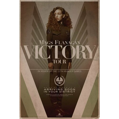 Плакат, постер на бумаге Голодные игры: Сойка-пересмешница. Часть II (The Hunger Games: Mockingjay-Part 2, 2015г). Размер 60 х 84 см